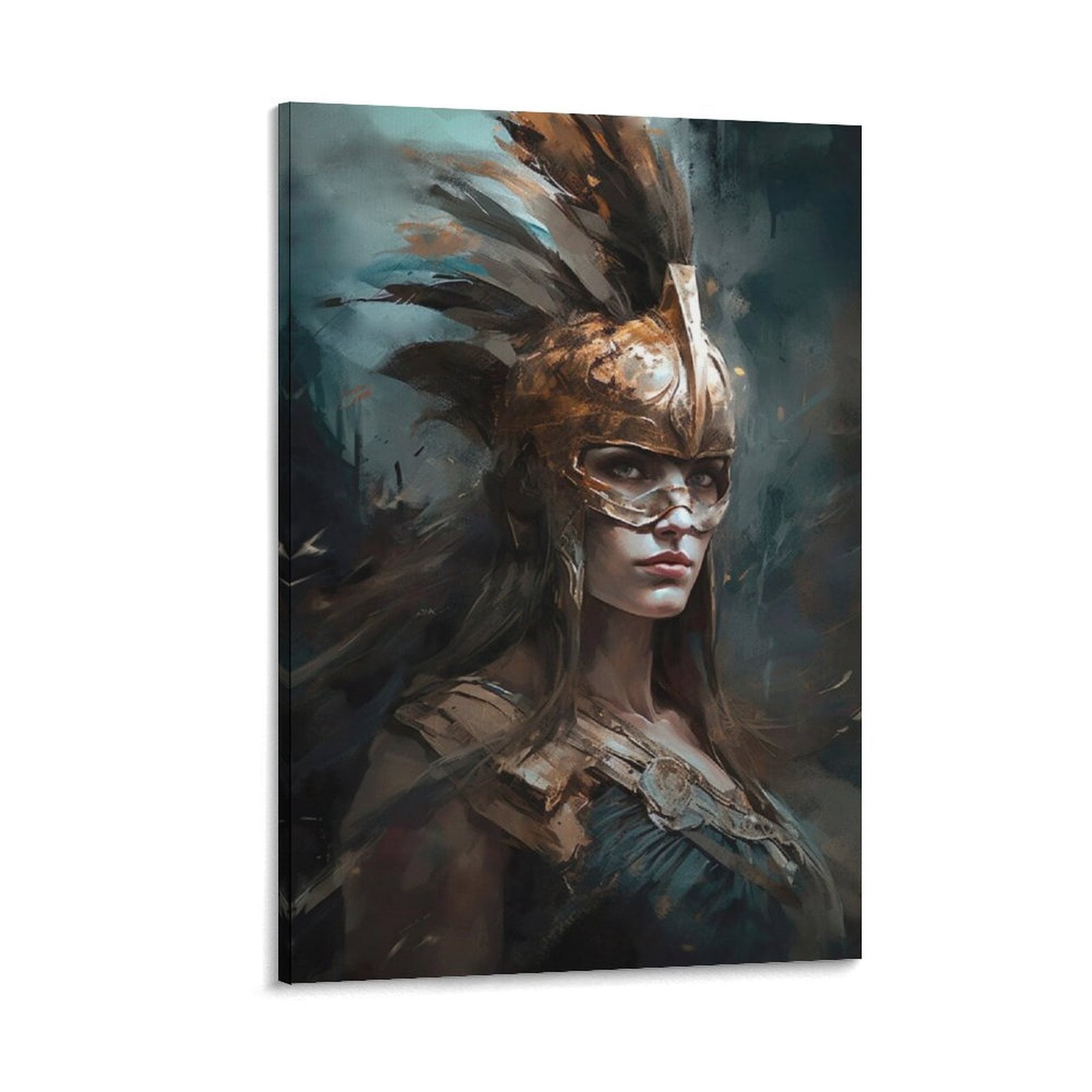 Athena Warrior Greek Mythology Poster 1 Picture Print Wall Art Poster ...