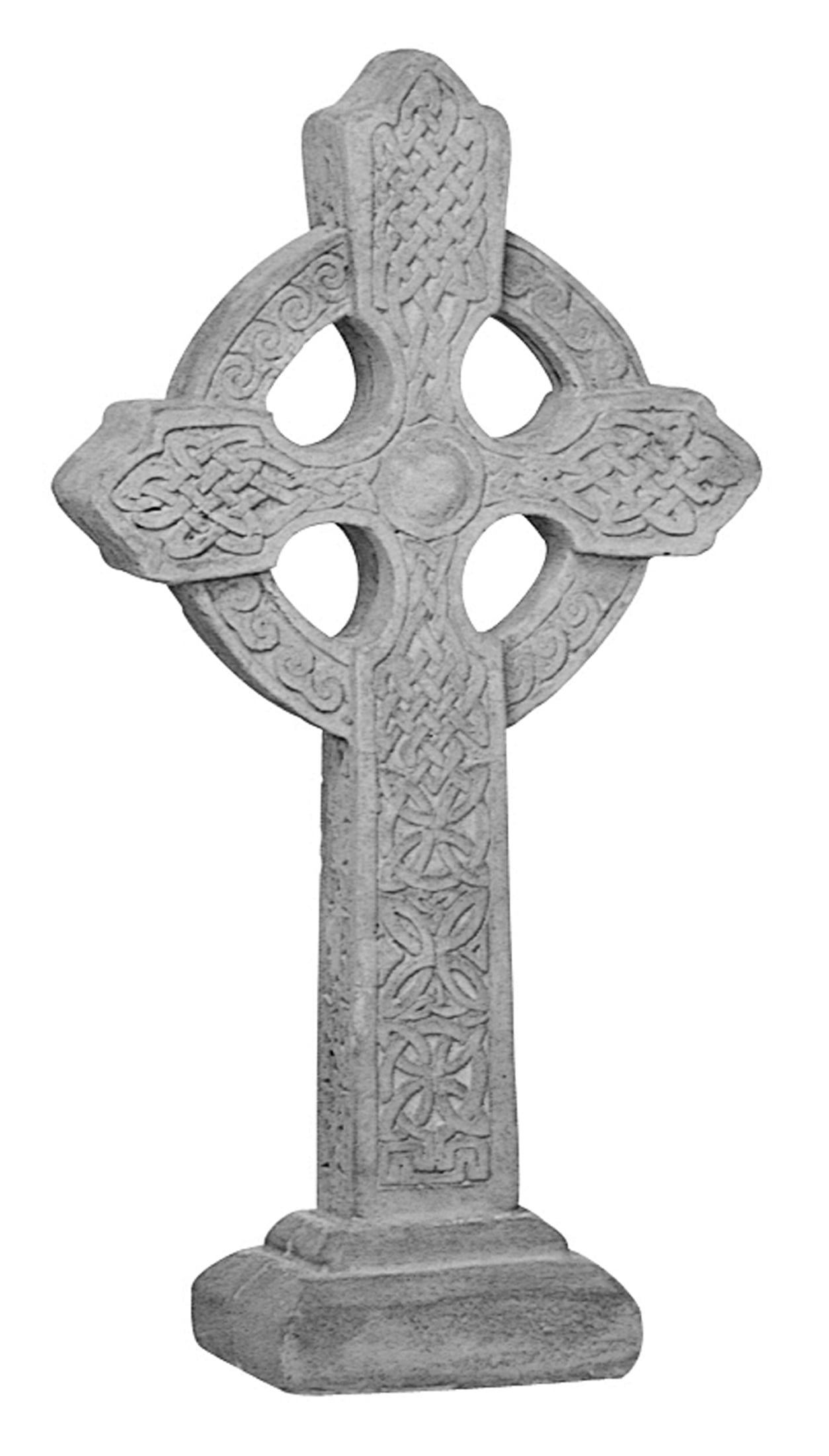Athens 16" Cross on Base Statuary Garden Statues, Durable - Walmart.com