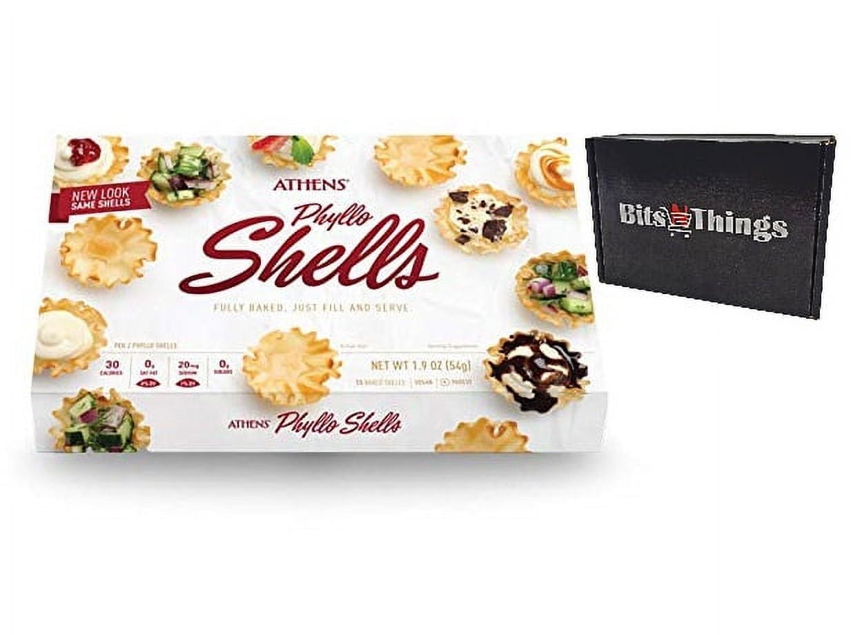 Athens Foods Mini Fillo Dough Shells Pre Made Pastry Cups, Ready-to ...