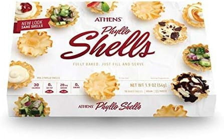 Athens Foods Mini Fillo Dough Shells BSL1 15 Per Box (6 Boxes ...