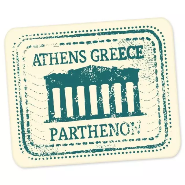 Athens Greece Travel Window Suitcase Sticker Phone Decal Water Bottle ...