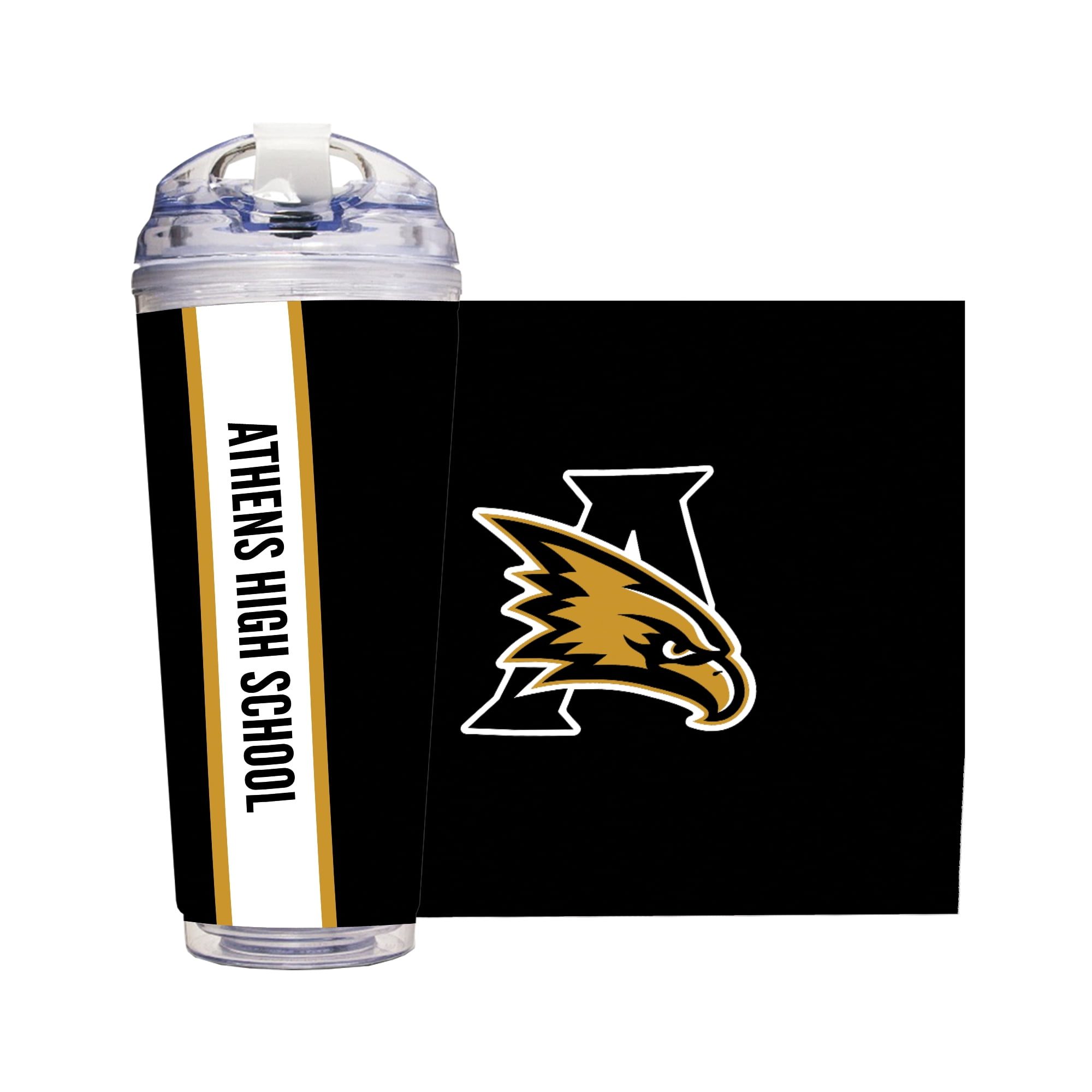 Athens High School 24-oz Hinged Lid Acrylic Tumbler – Show Your School ...
