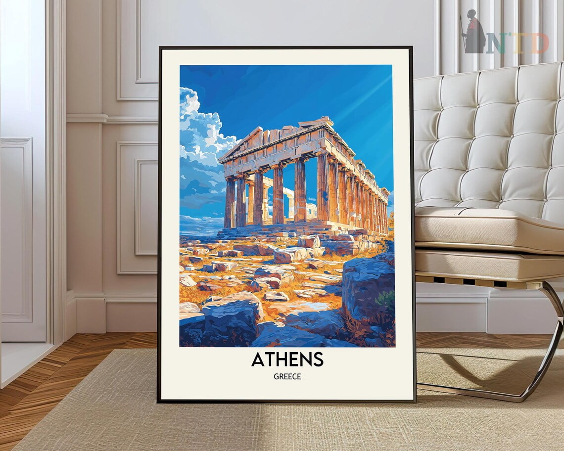 Athens Print, Athens Wall Art, Athens Poster, Athens Photo, Athens ...
