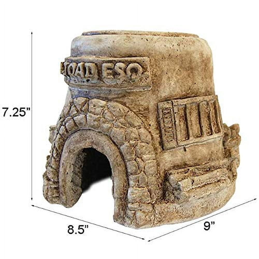 Athens Toad House Statue, Buff - Walmart.com