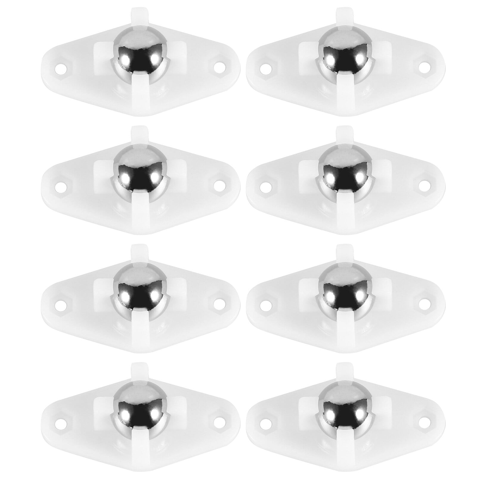 Kisangel 8pcs Universal Small Steel Ball Swivel Casters for Sliding Box ...
