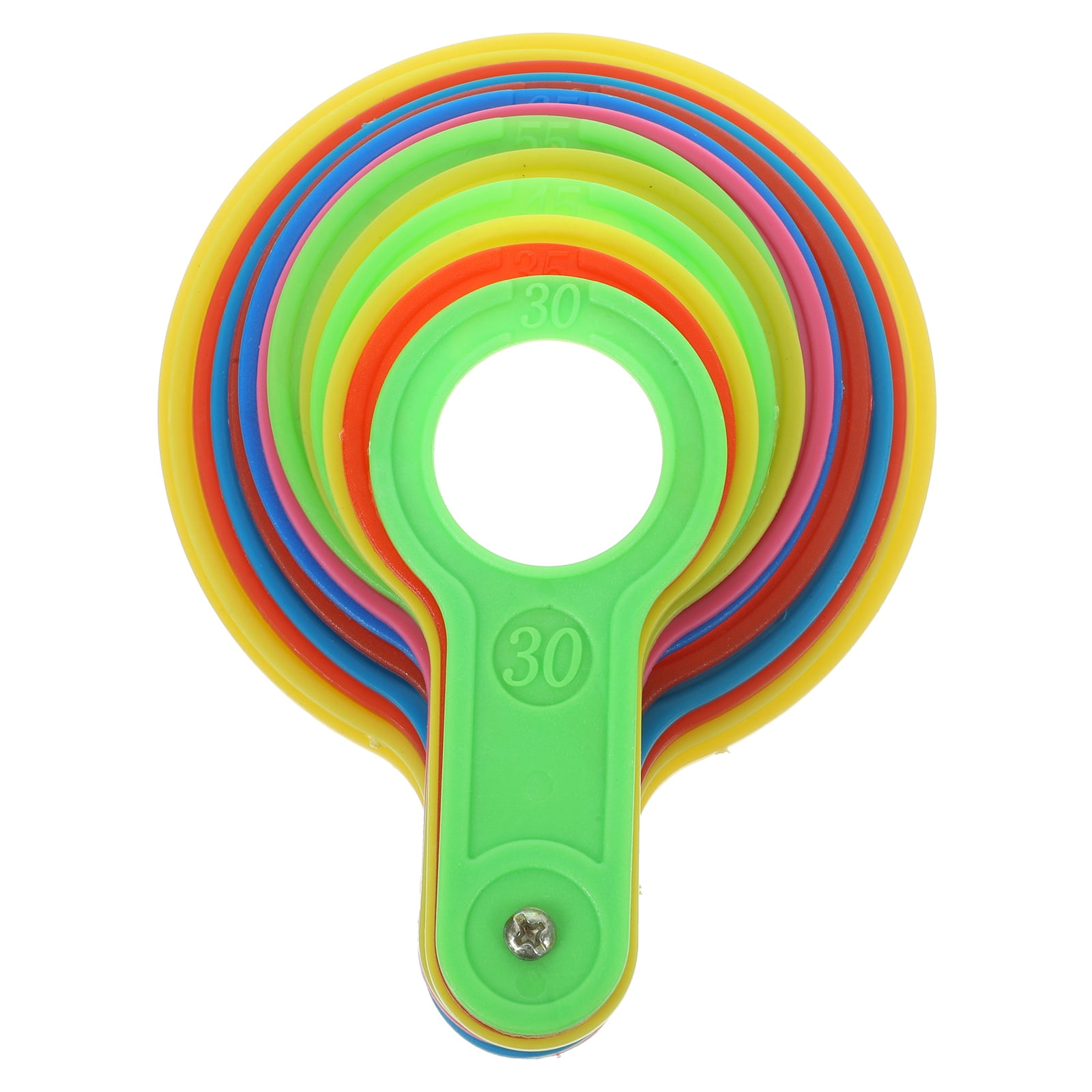 AthitqqM 1 set of Fruit Diameter Measuring Circle Practical Plastic ...