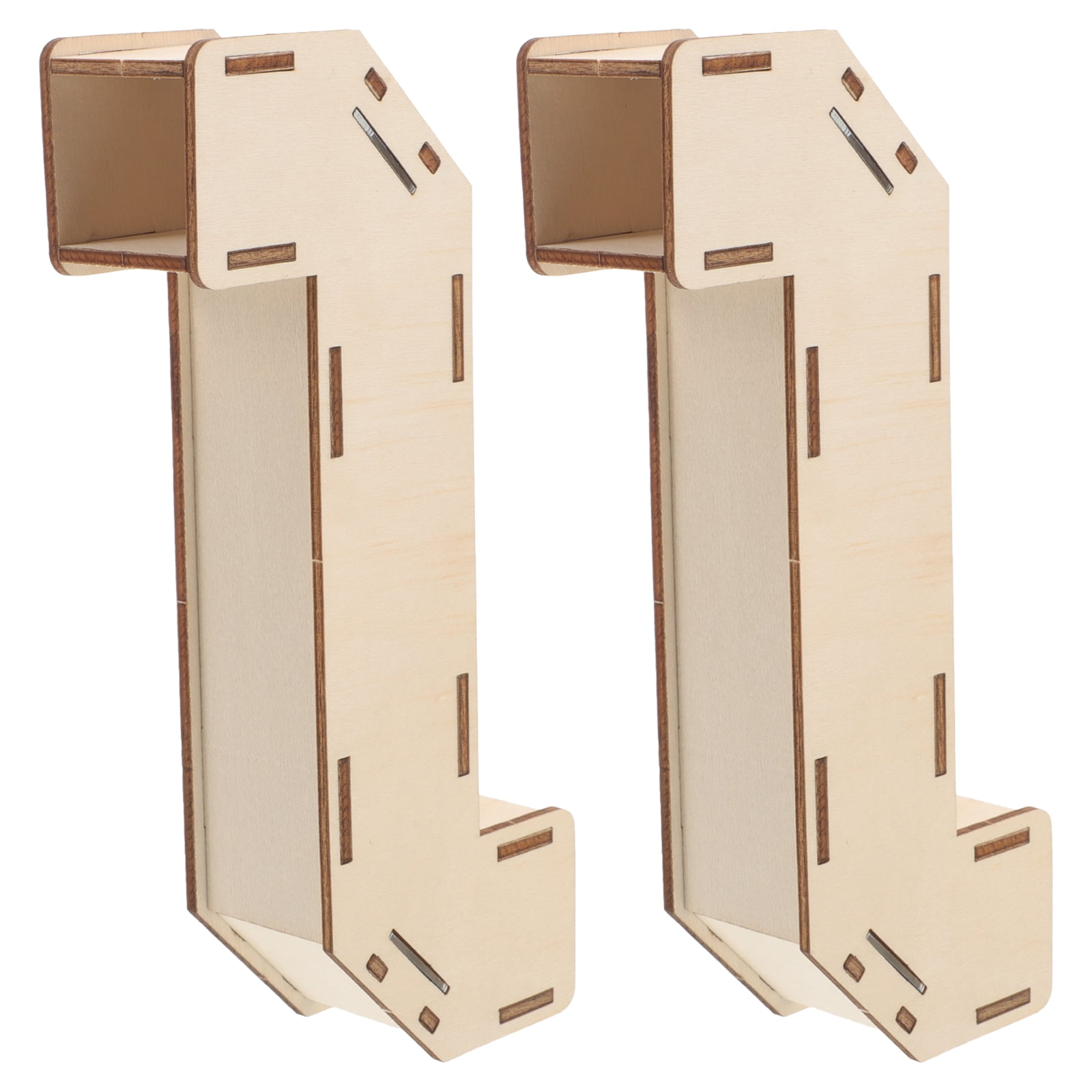 KONTONTY Periscope Toy Light Yellow Wood 2 Sets 8.3x2.8x1.5in - Walmart.com