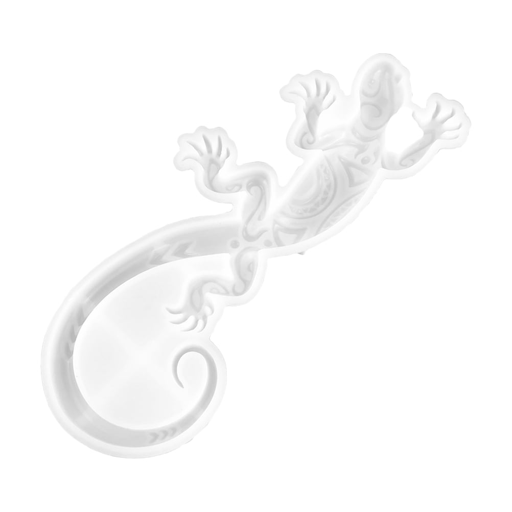 AthitqqM 3D Gecko Shaped Resin Mold DIY Home Wall Ornament Mold ...