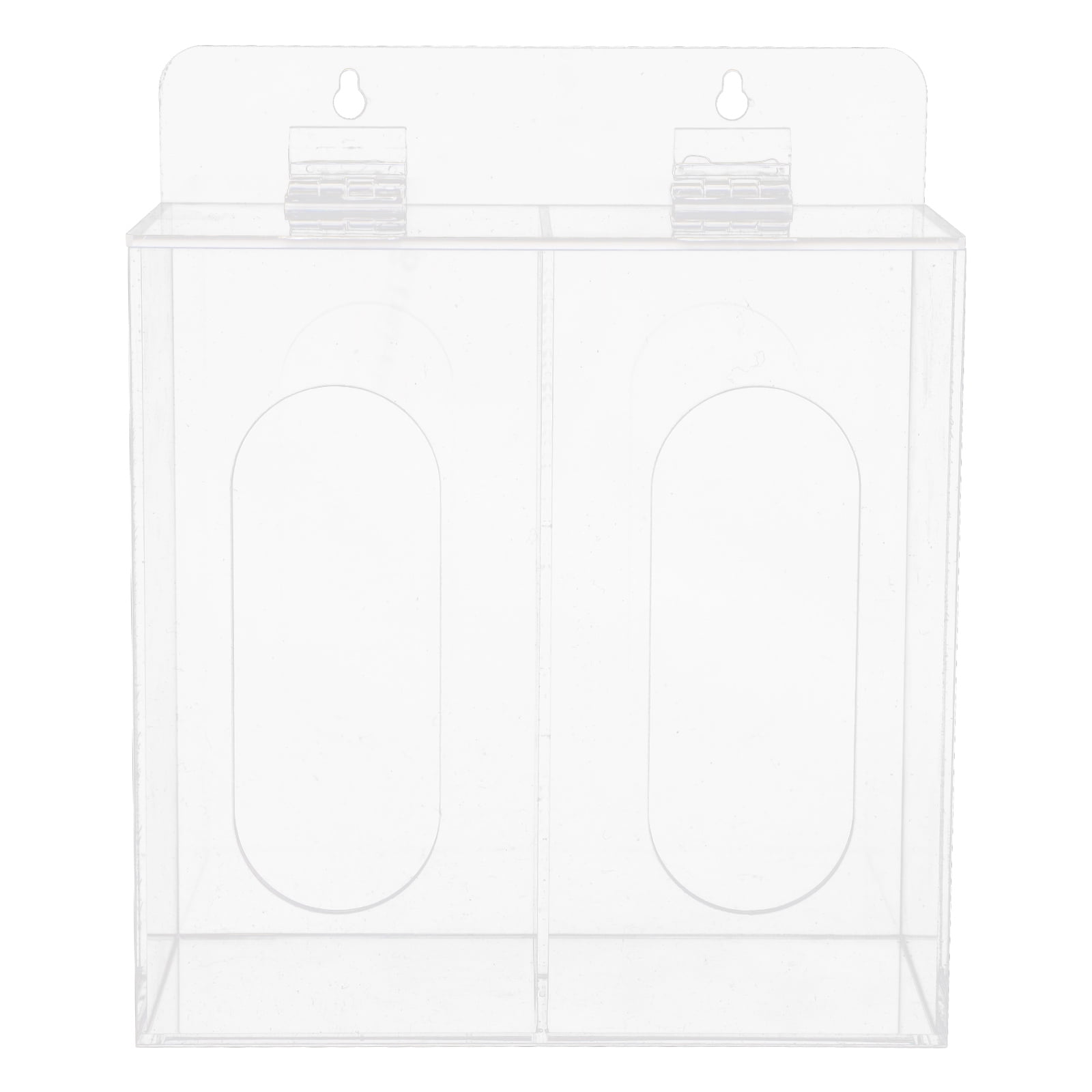 AthitqqM Acrylic Mask Box Disposable Mask Holder Clear Face Mask ...