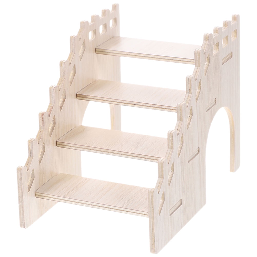 AthitqqM Guinea Pig House Ladder Small Animal Wooden Ladder Habitat ...