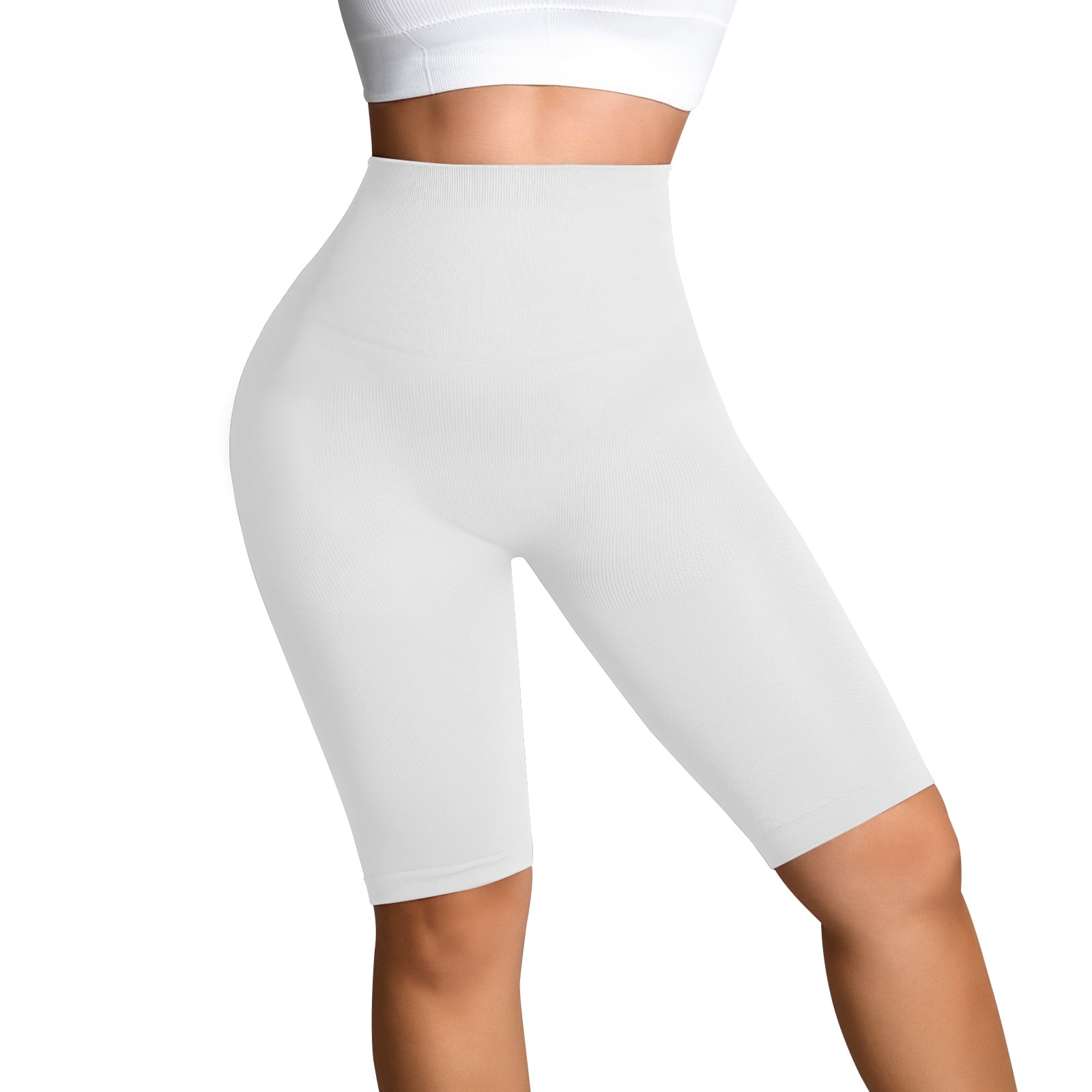 Athlemo High Waisted Tummy Control Shaping Shorts for Women Seamless ...