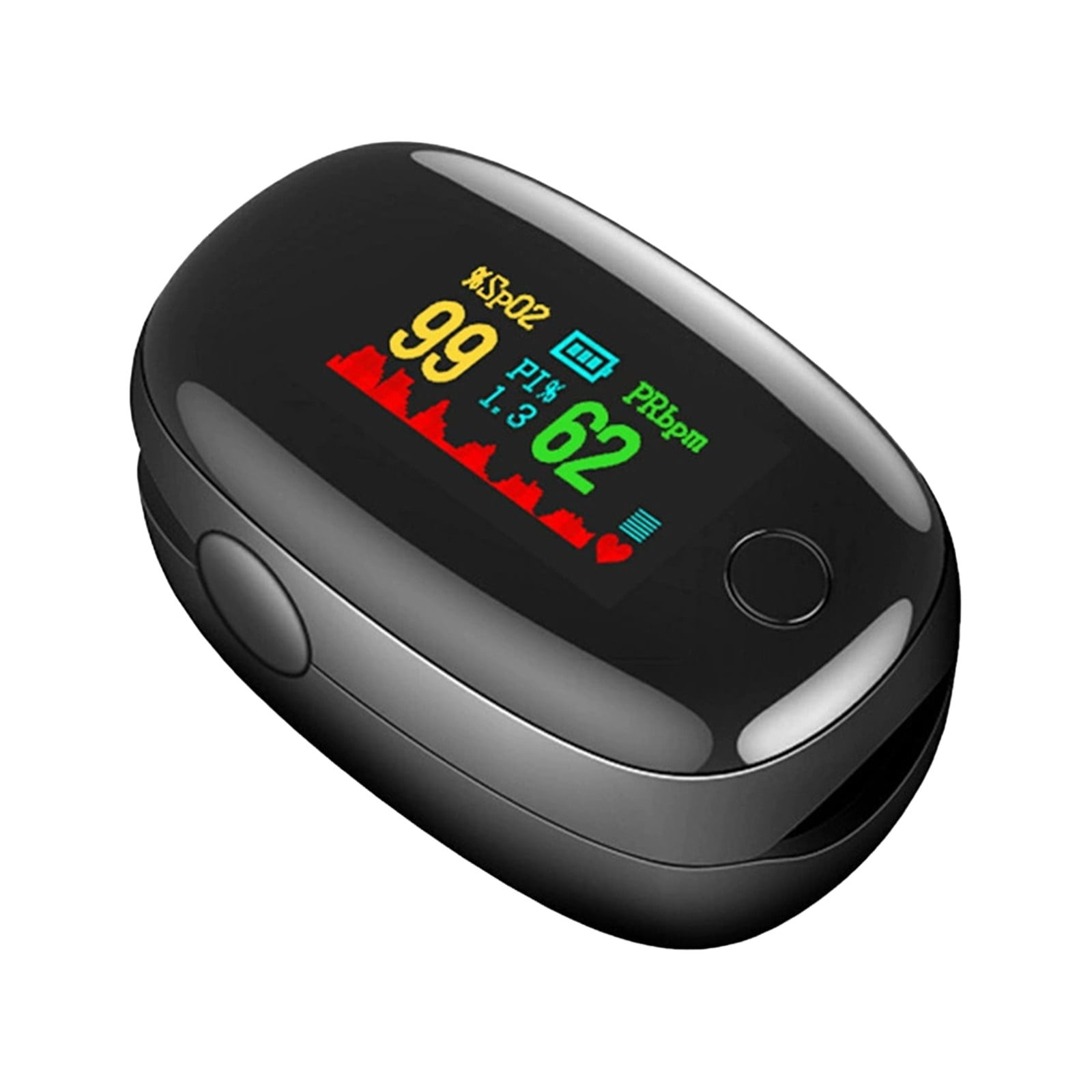 Athlete-Grade Pulse Oximeter Watch - Water-Resistant Heart Rate Monitor ...