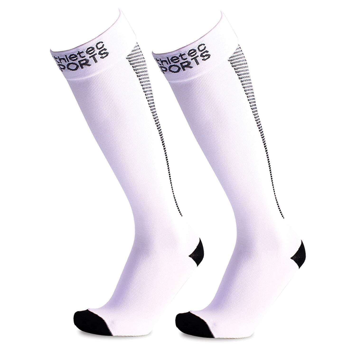 Athletec Sport Compression Socks for Men and Women (20-30 mmHg) for ...