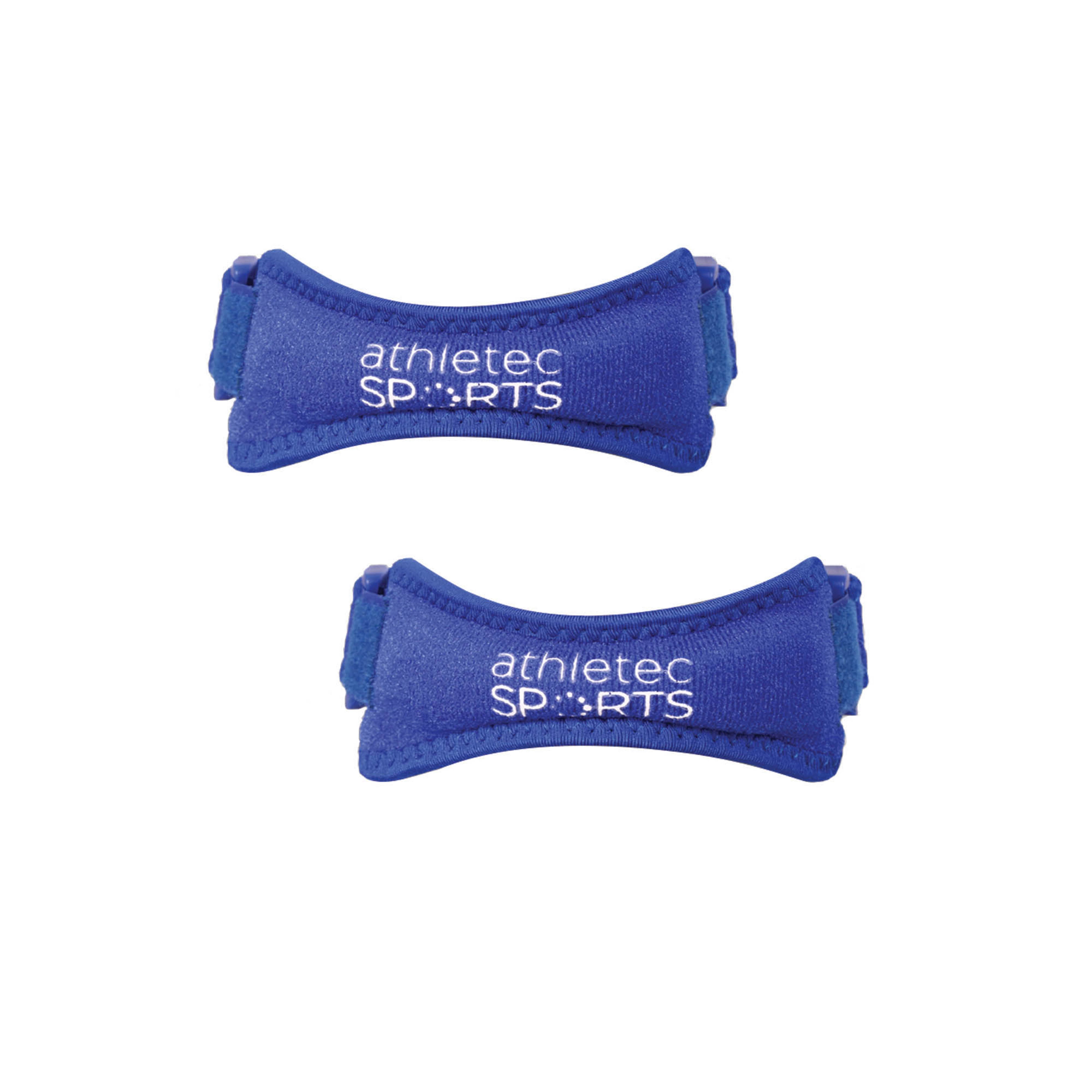 Contemporary Home Living Set of 2 Blue and White "Athletec Sports ...