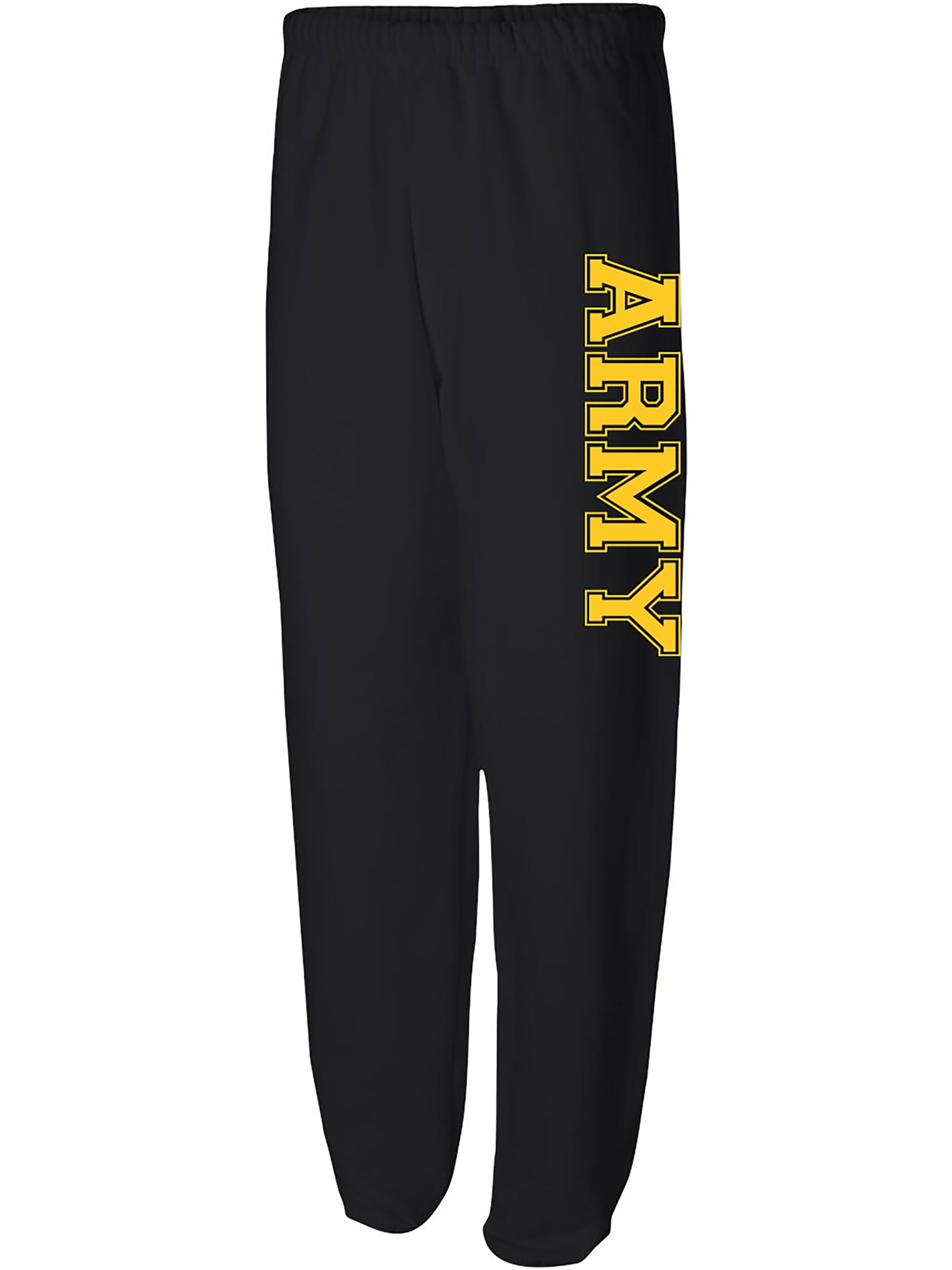 Athletic ARMY Sweat Pants in Black - Walmart.com