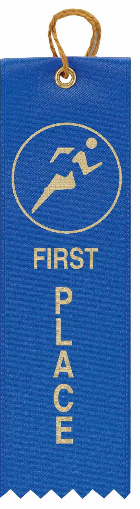 Athletic Award Ribbon - 1st Place Blue, Pack of 50 - Walmart.com