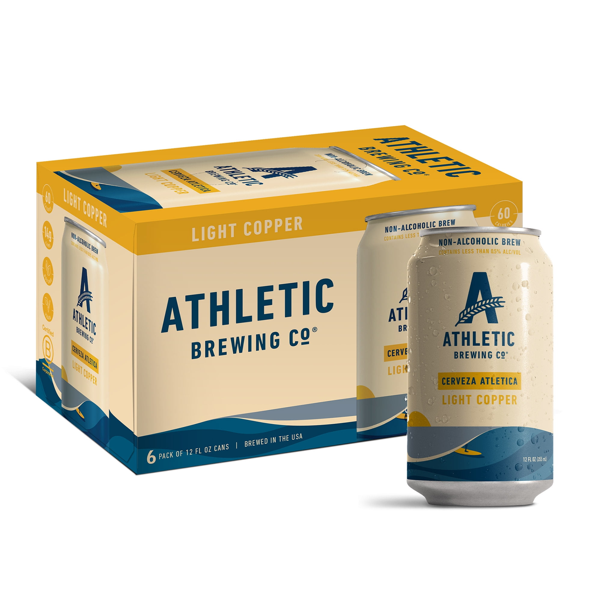 Athletic Brewing Company Atletica Mexican-Style Lager, Craft Non ...