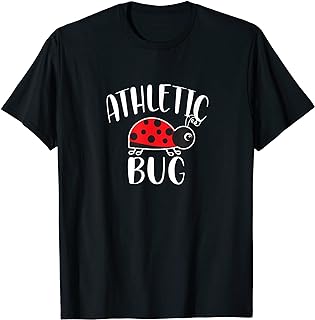 Athletic Bug Funny Funny Ladybug Sports Enthusiast T-Shirt - Walmart.com
