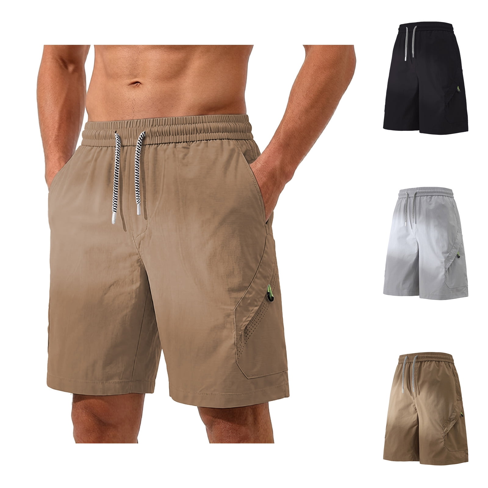 Athletic Clothes for Men Jogger Walking Shorts Comfortable Quick Drying ...