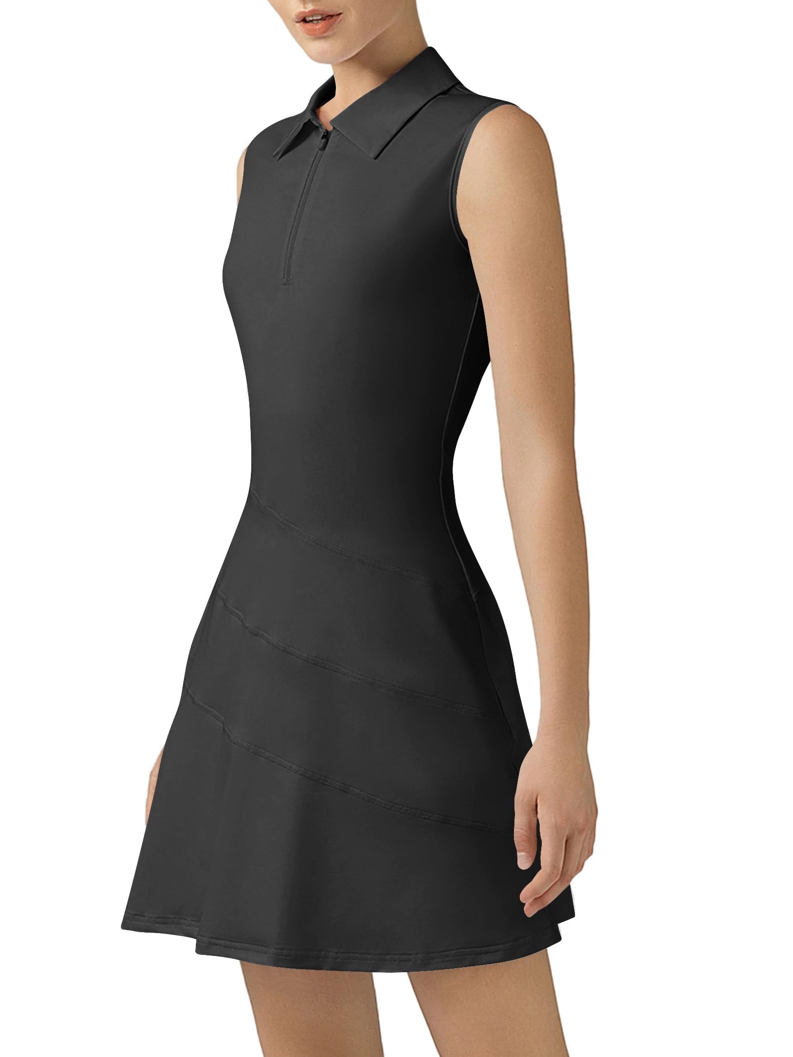 Athletic Dress for Women, Golf Tennis Dresses with Separate Shorts ...