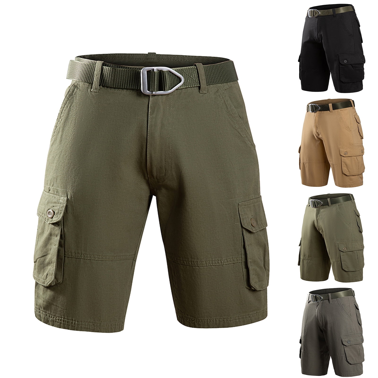 Athletic Gym Mens Shorts - Lightweight Outdoor Work Shorts for Men Work ...