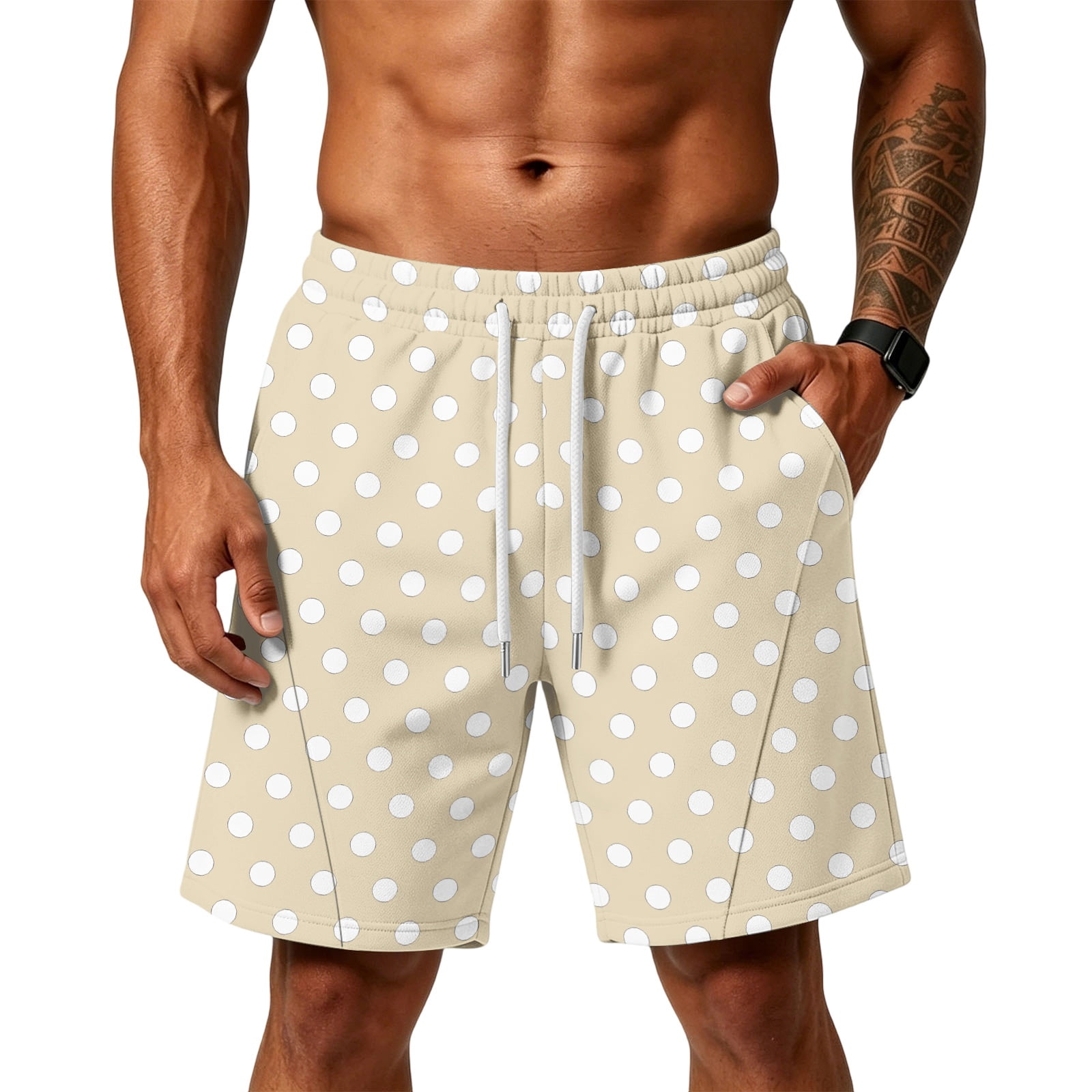 Athletic Gym Shorts for Men Wide Leg Sweat Shorts with Pockets Casual ...