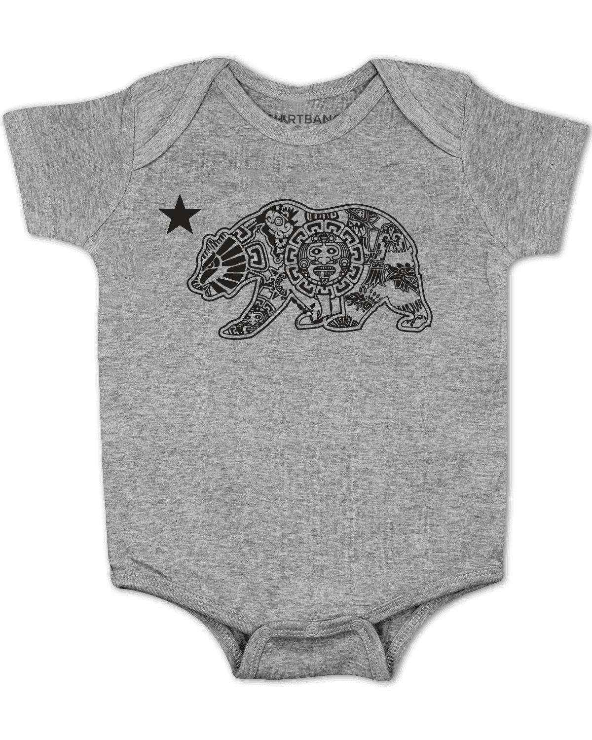 Athletic Heather Aztec California Bear Baby Bodysuit 12M - Walmart.com