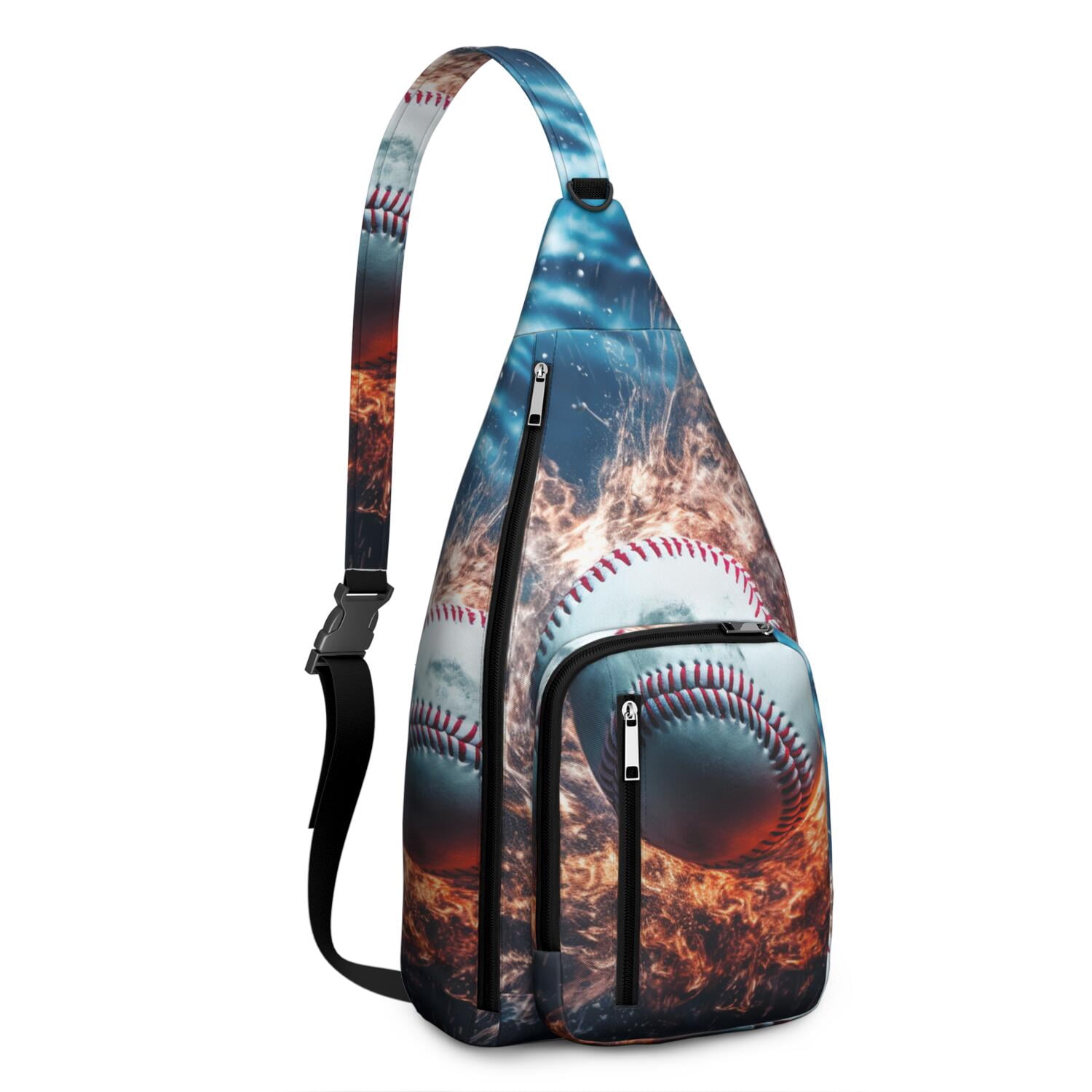 Athletic Journey Sling Backpack - Water-resistant Shoulder Bag for ...