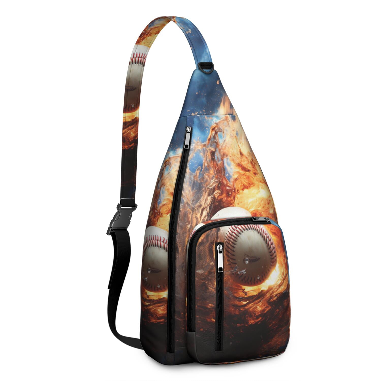 Athletic Journey Sling Backpack - Water-resistant Shoulder Bag for ...
