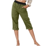 Athletic Leggings for Women Capri High Waisted Soft Yoga Pants Women ...