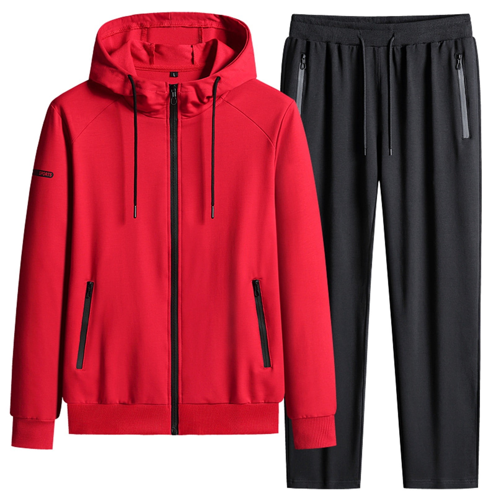 Athletic Long Sleeve And Pants Set For Everyday And Sports Use ...