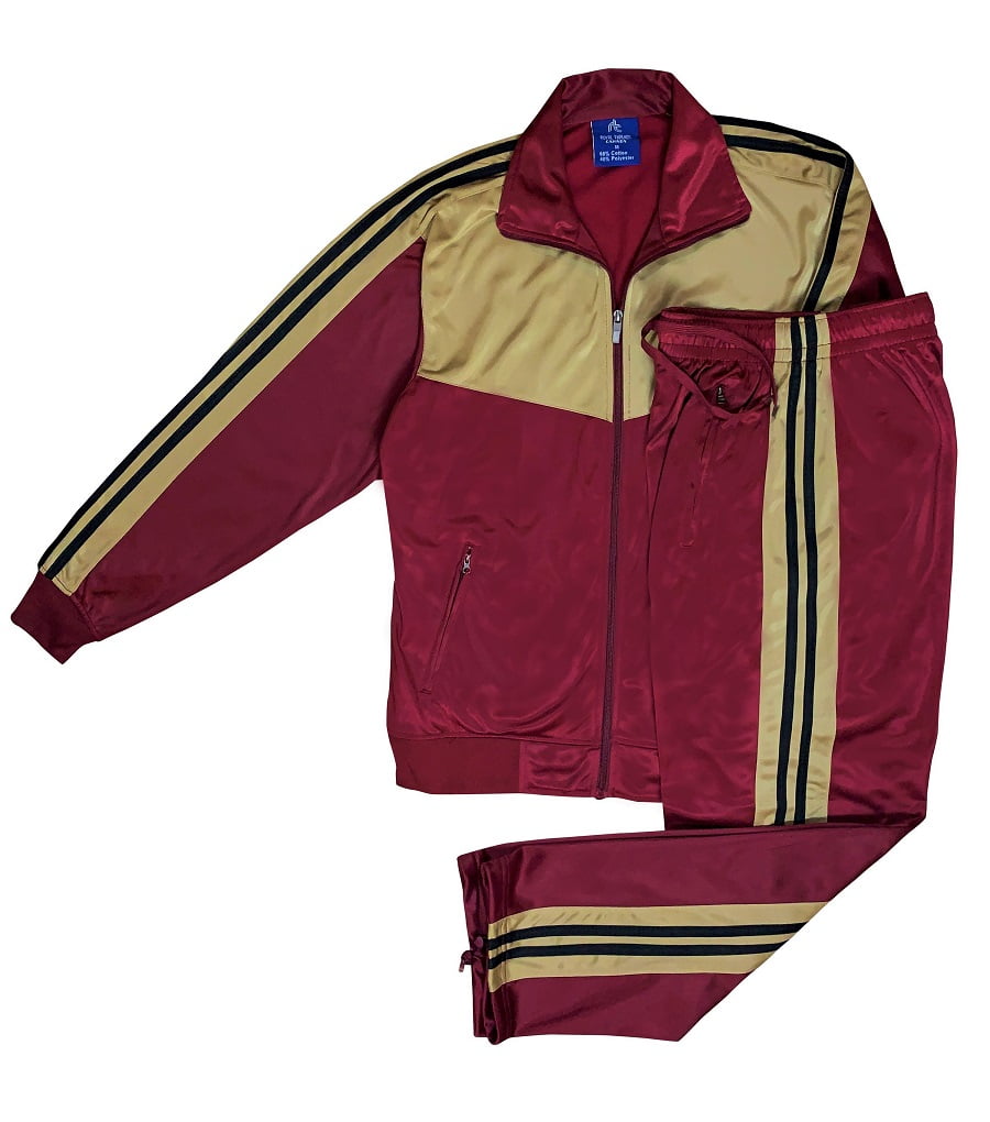 Athletic Men's Warmup Jogging Mode Jogger Essentials Tracksuit Set ...