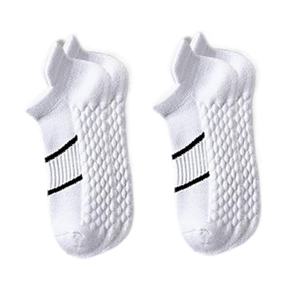Athletic Performance Socks for Men & Women, Fiber Blend, Sizes 39-45, 2 ...