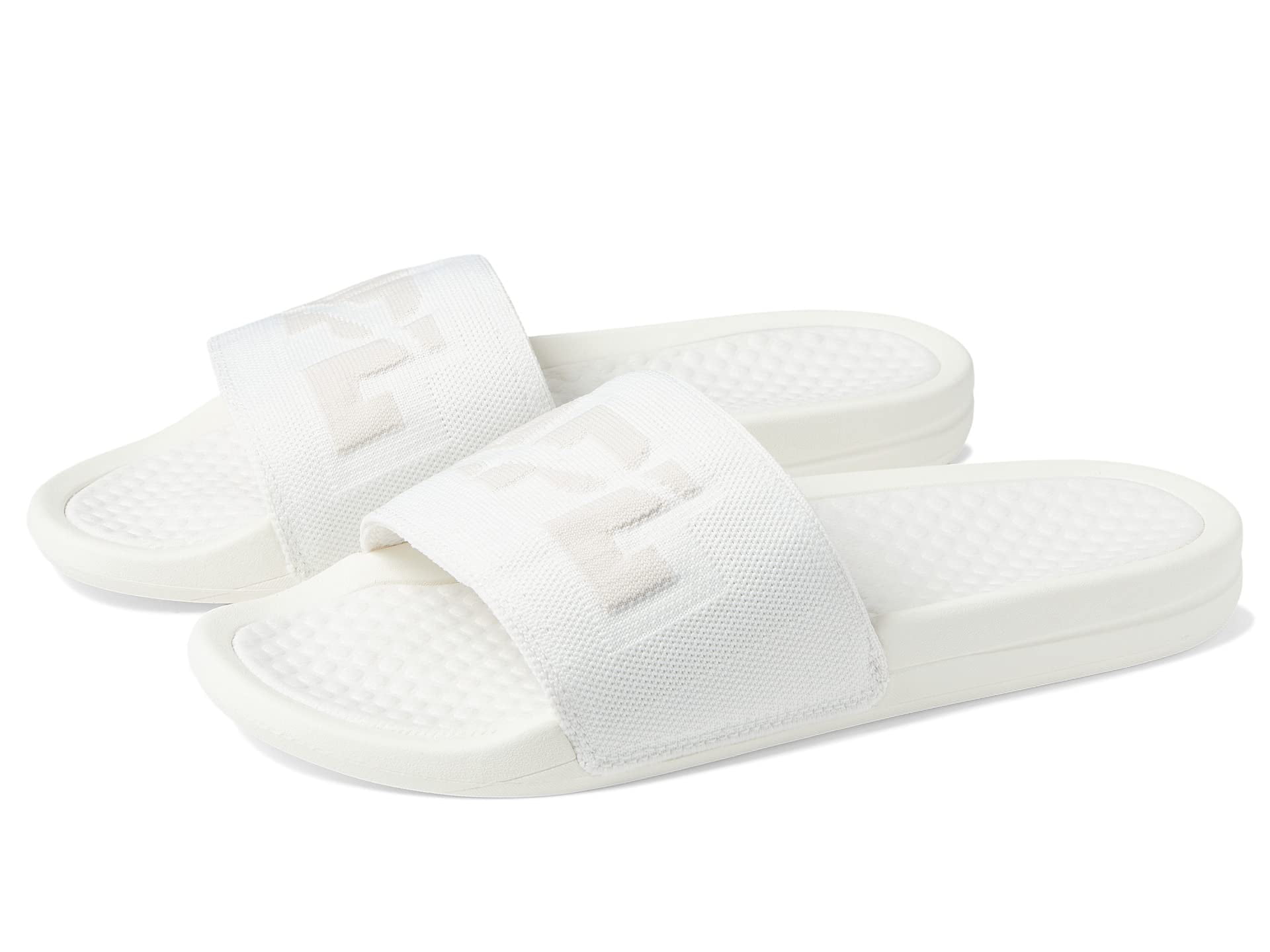 Athletic Propulsion Labs (APL) Big Logo Techloom Slide (Unisex, Ivory ...