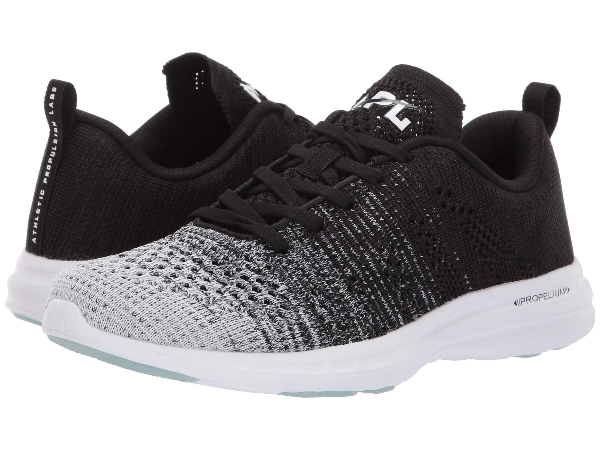 Athletic Propulsion Labs (APL) Techloom Pro (Womens, White/Heather Grey ...