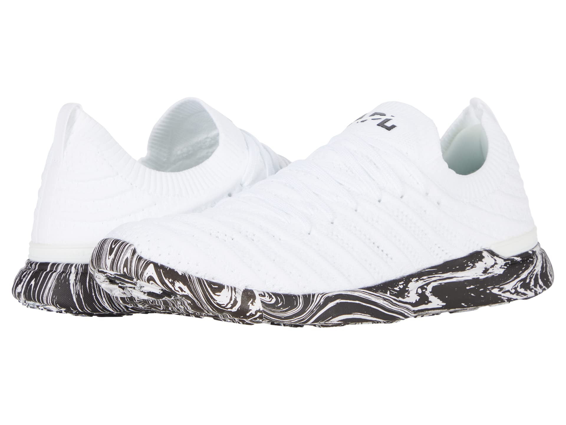 Athletic Propulsion Labs (APL) Techloom Wave (Womens, White/Black ...