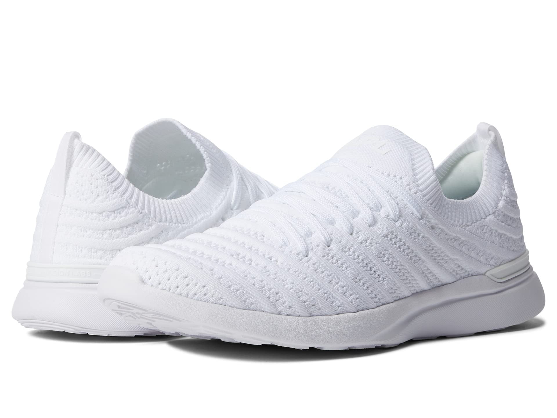 Athletic Propulsion Labs (APL) Techloom Wave (Womens, White/White, 5 ...