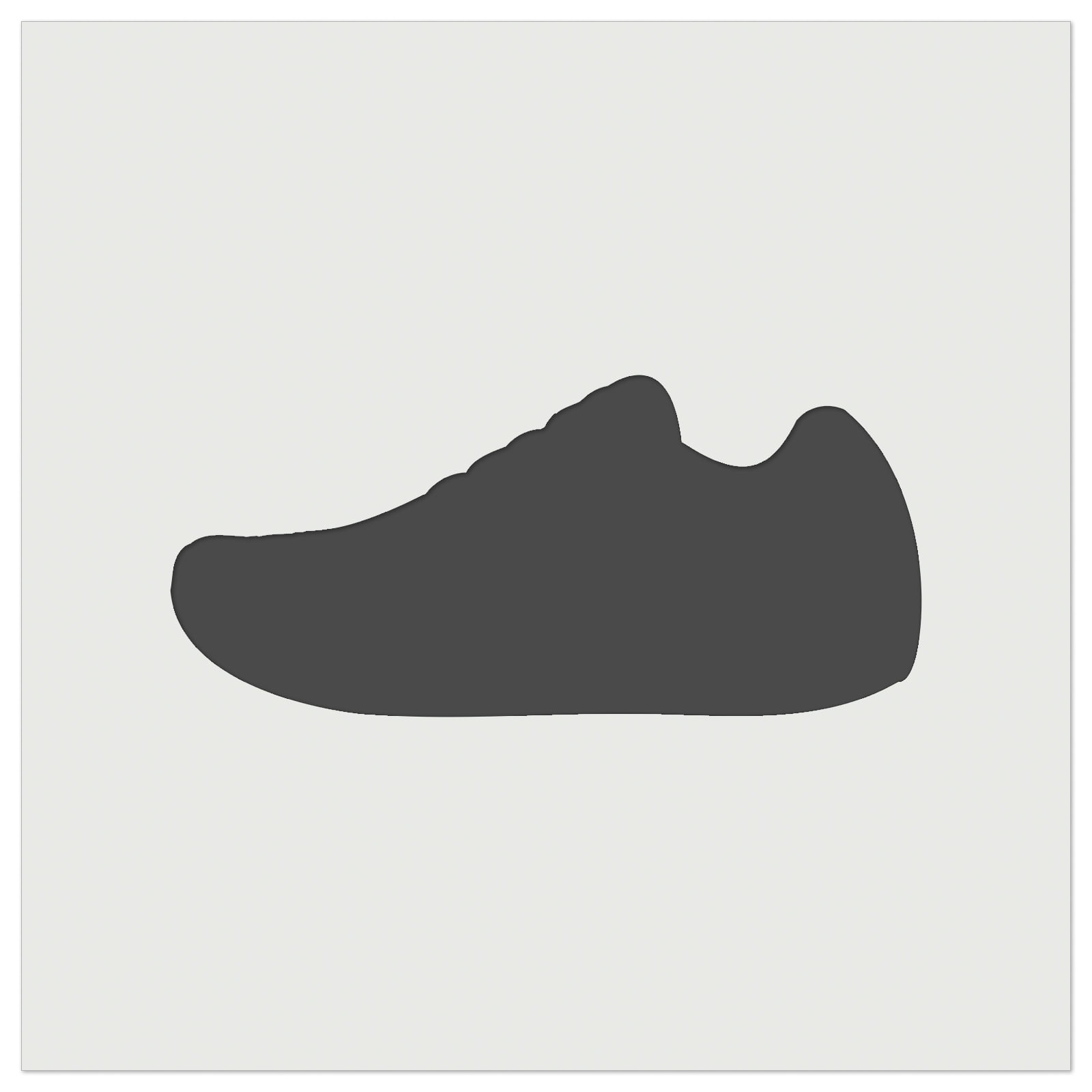 Athletic Running Shoe DIY Cookie Wall Craft Stencil - 3.5 Inch Wood ...
