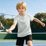 Athletic Shirts for Girls Mesh Short Sleeve Rashguard UV Sun Protection ...