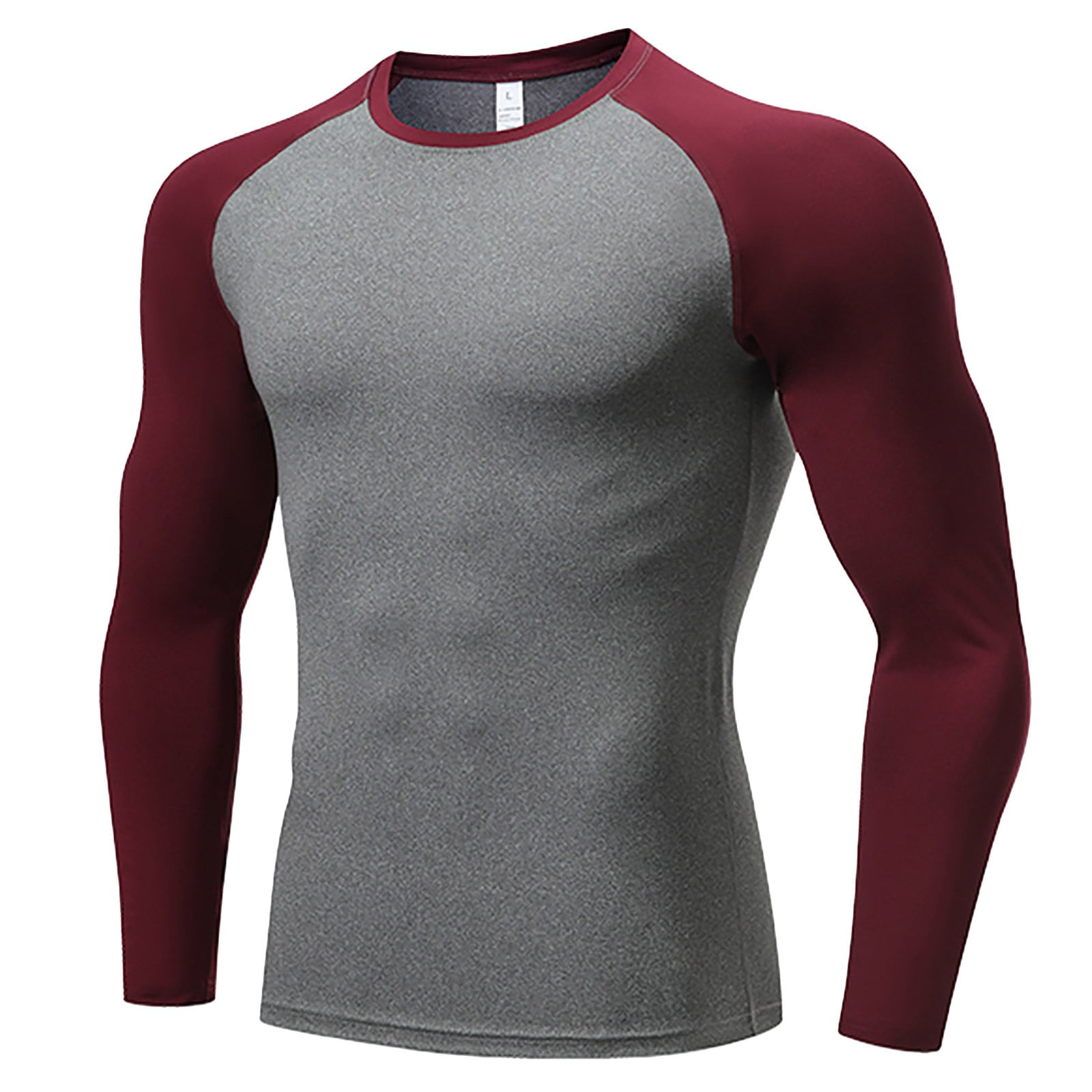 Athletic Shirts for Men Long Sleeve Compression Sweatshirts Mens Casual ...