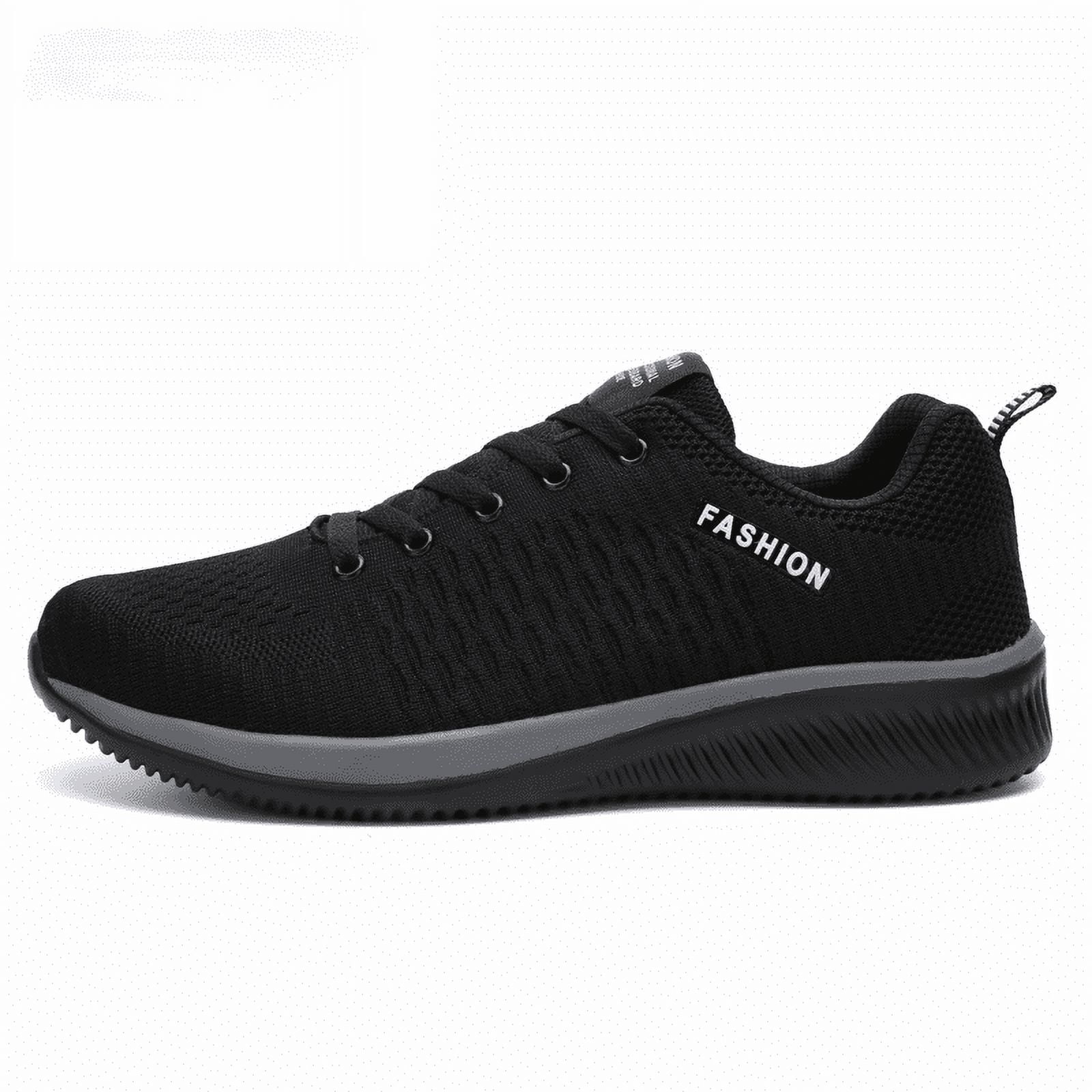 Athletic Shoes for Men Shoes Sneakers Black Shoes Casual Men Women Knit ...