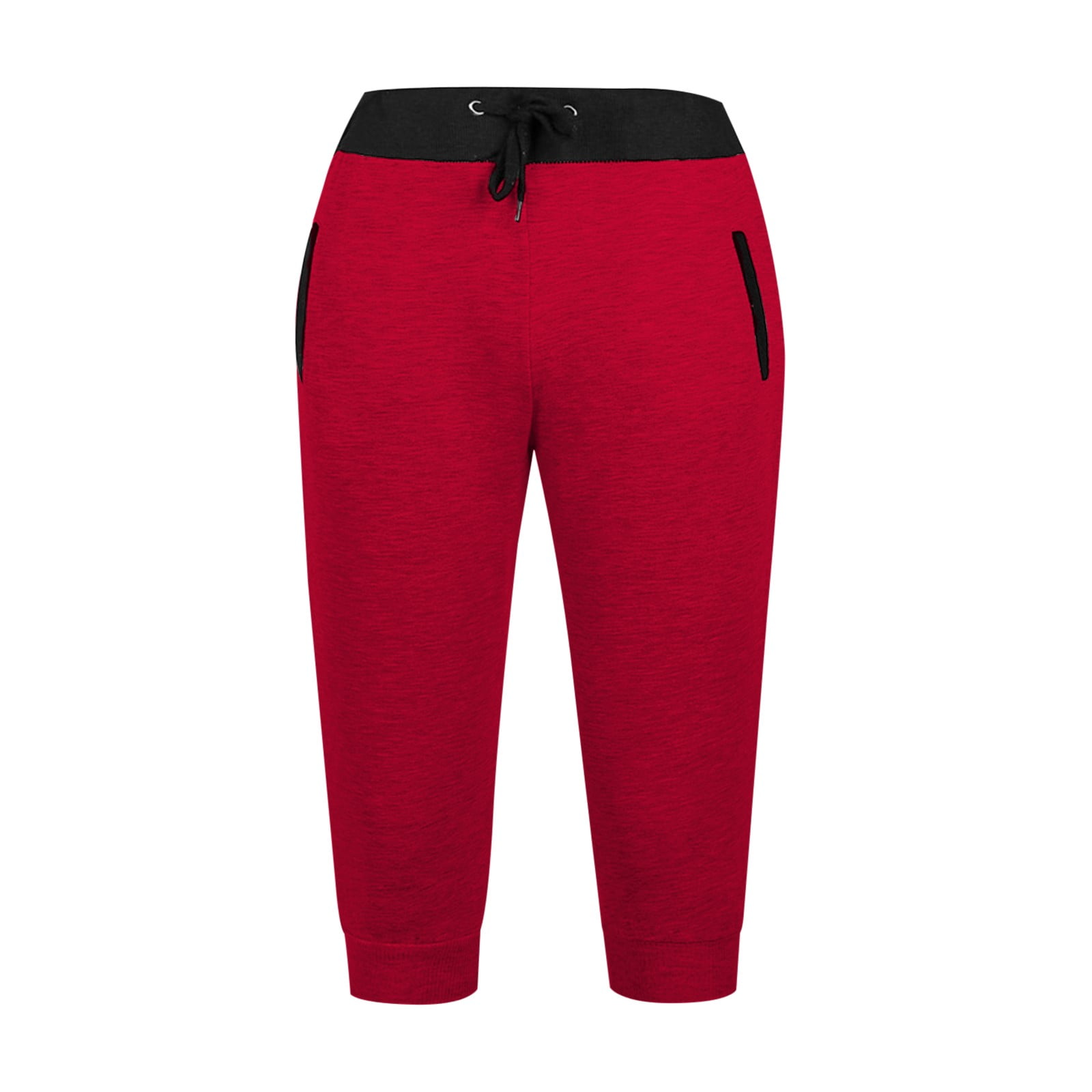 Athletic Shorts For Women Trendy Slim Fit Patchwork Color Workout ...