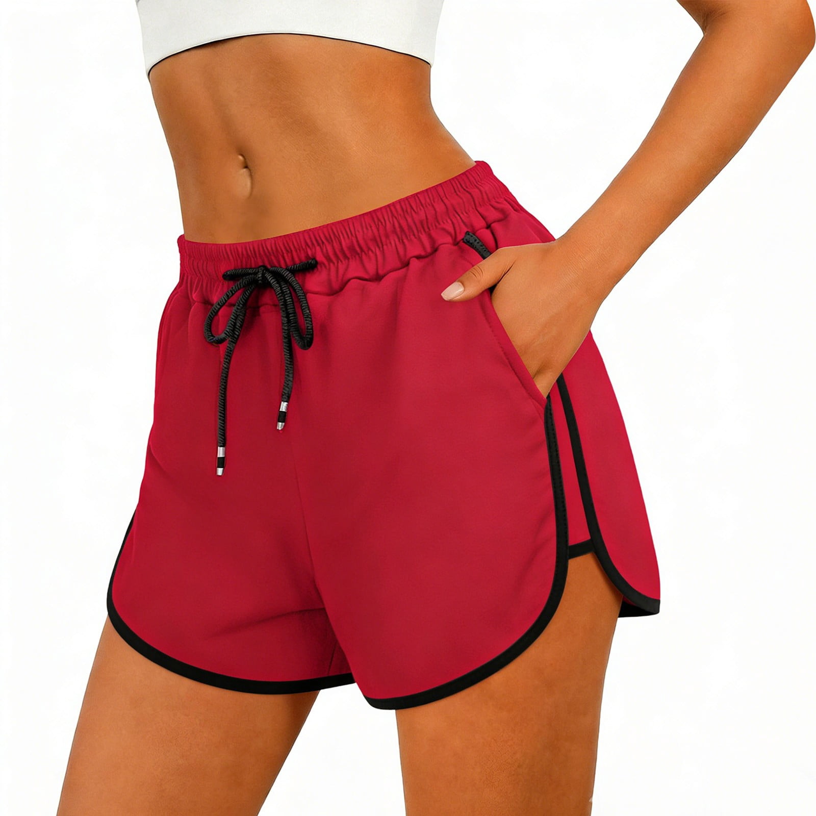 Athletic Shorts For Men Summer Workout Running Short Length Gym ...