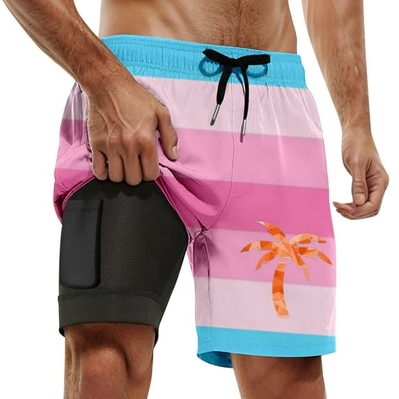 Athletic Shorts for Men Animal Print Short Sleeved T Shirt Capybara ...