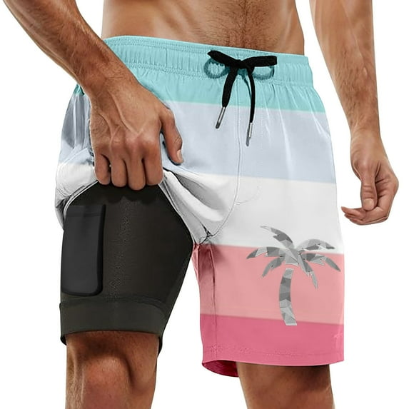 Athletic Shorts for Men Animal Print Short Sleeved T Shirt Capybara ...