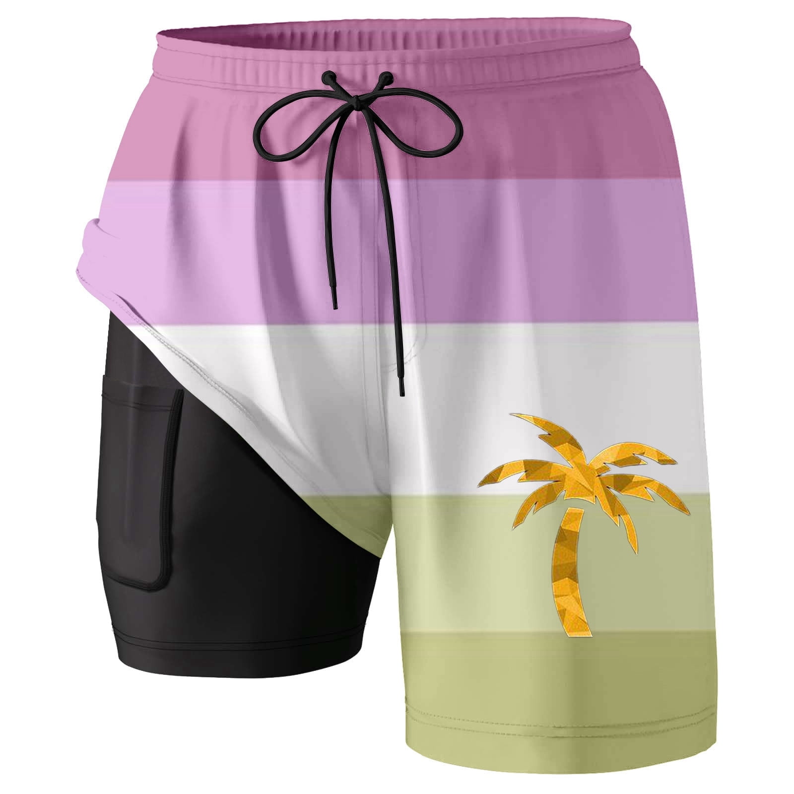 Athletic Shorts for Men Animal Print Short Sleeved T Shirt Capybara ...