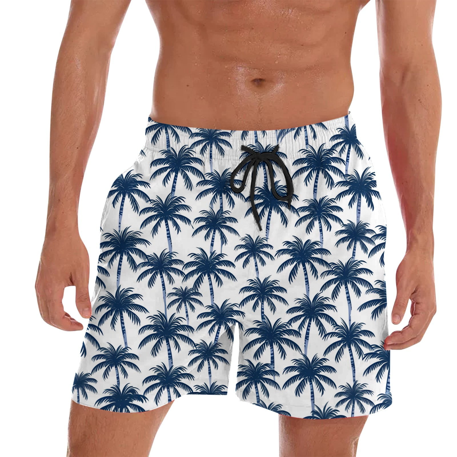 Athletic Shorts for Men Hawaii Print Breathable Casual Resort Various ...