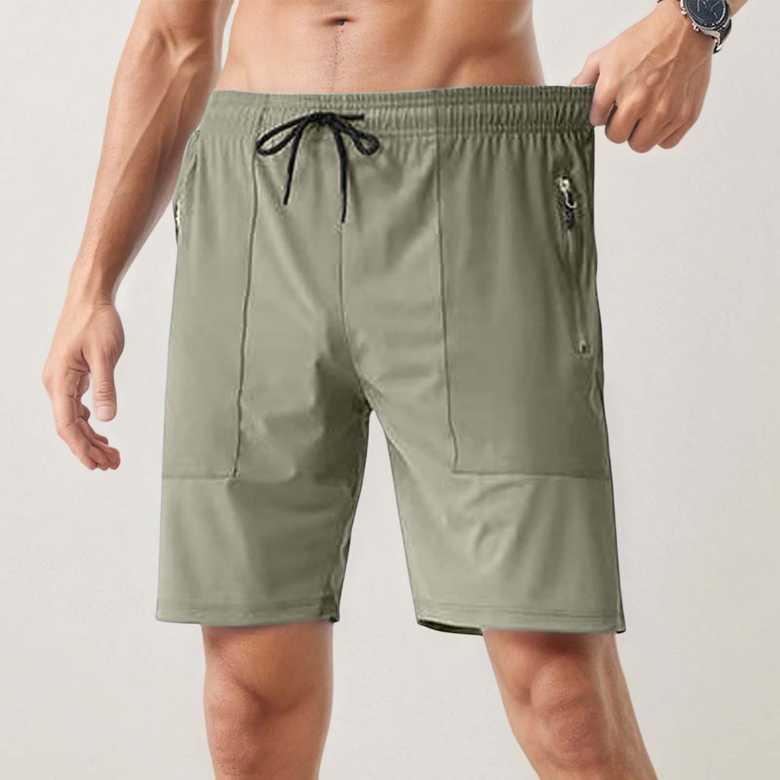 Athletic Shorts for Men Men's Joggers Hiking Shorts Soft Summer Clothes ...