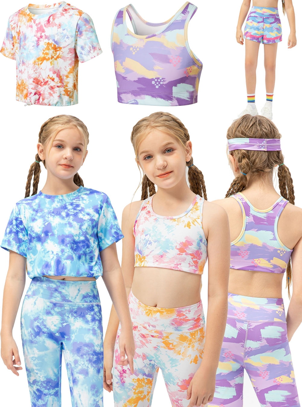 Athletic Shorts for Teen Girls, Youth Girls Basketball Running Gym ...