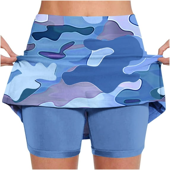 Athletic Skorts for Woman Cute Running Mini Skirt High Waisted Tennis ...
